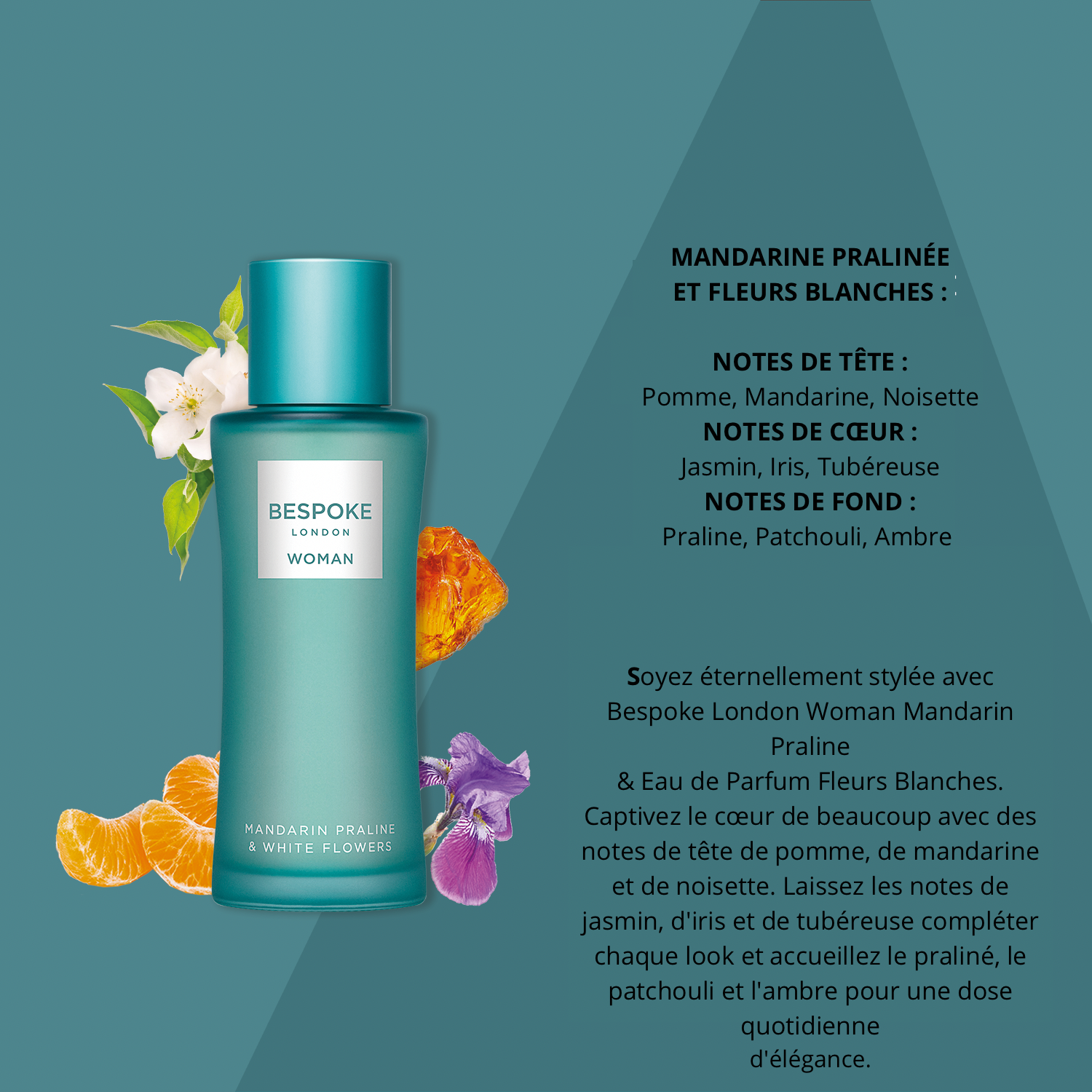 Mandarin Praline & White Flowers - Bespoke – Myelobeauty